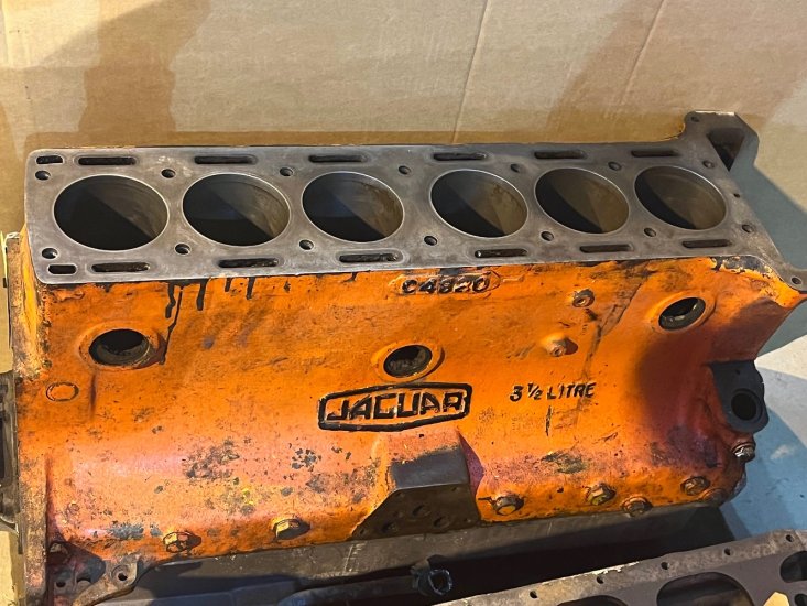 S/H - XK120 Block (1) 3.4 C4820 - £1,680.00 : Ken Jenkins Jaguar ...